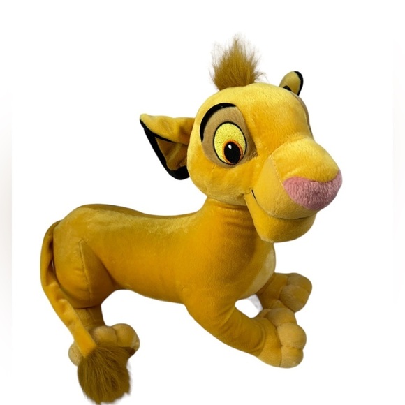 Disney | Toys | Disney The Lion King Jumbo Simba Plush 2 Hasbro | Poshmark